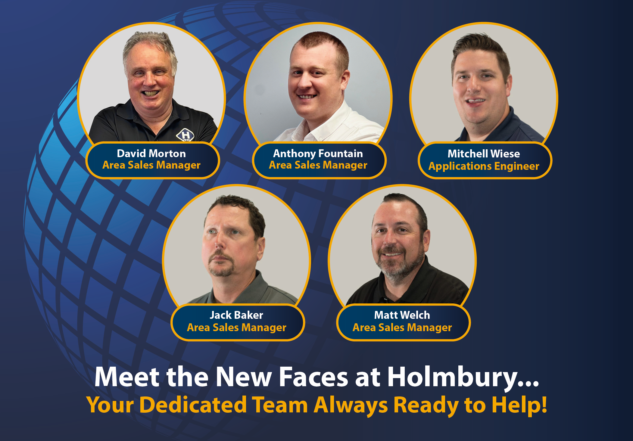 Holmbury welcomes some new faces to our team! - Holmbury